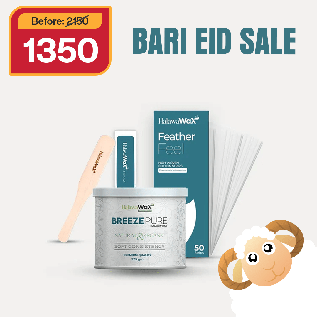 Silky Smooth Trio - Wax Strips - Wax Spatula - Hair Wax – Halawa Wax